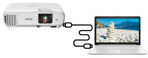 How To Connect An Epson Projector To A Laptop Projector Verge