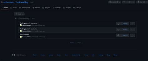 Git Commits Showing Another Users Name · Community · Discussion 55259 · Github