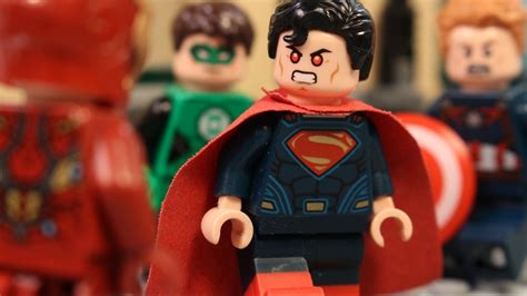 Lego Justice League Vs The Avengers Youtube