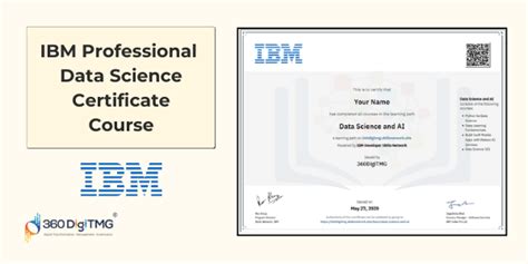 Ibm Data Science Certificate Guide 360digitmg