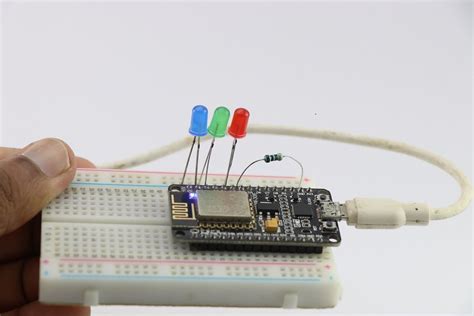 Nodemcu Web Server Led Control Geekyelectronics
