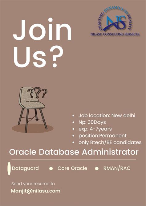 Manjit Boro On Linkedin Oracledba Databaseadministrator Oraclejobs Newdelhi Delhihiring