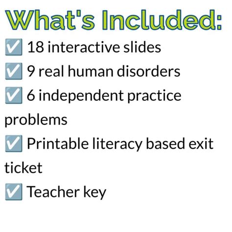 Pedigree Charts Genetics Activity Dominant Recessive And Sex Linked