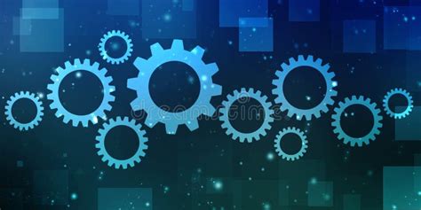 Process Management Optimization Operation Fix Strategy Industry Cog Gear Wheel On The