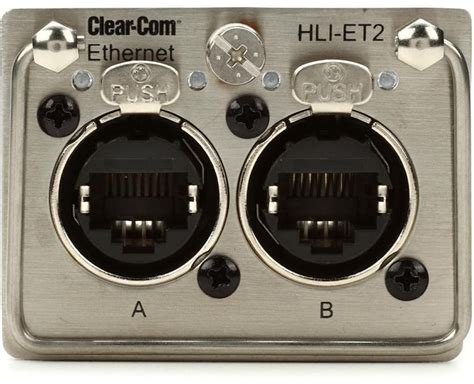 Clear Com Hli Et2 Ethernet Lan Network Interface Module Sweetwater