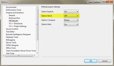 Do You Always Say Option Strict On Sswrules