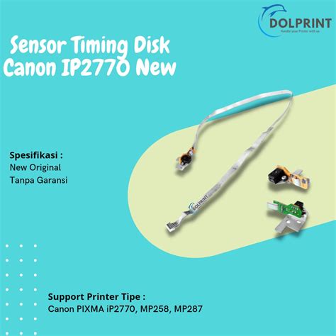 Jual Sensor Timing Disk Ip2770 New Pembaca Sensor Encoder Bulat 2770 Mp258 Mp287 Shopee Indonesia