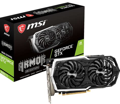 MSI GeForce GTX 1660 Ti ARMOR 6G OC 6GB DDR6 | NetOnNet