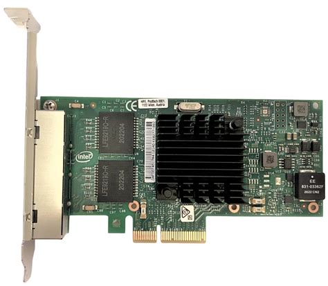Hpe P21108 001 Intel I350 T4 Ethernet 1gb 4 Port Base T Adapter For Hpe Cpu Medics