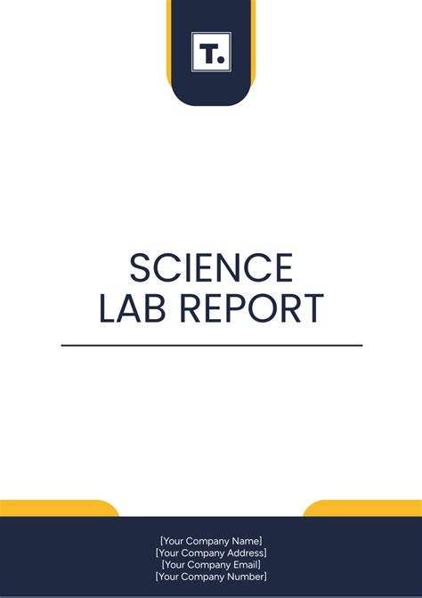 free science lab report template to edit online
