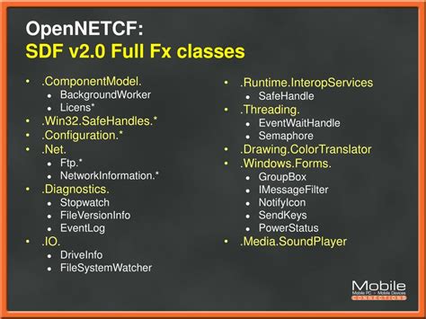 Ppt Sharing Assets Between The Net Compact Framework And The Net