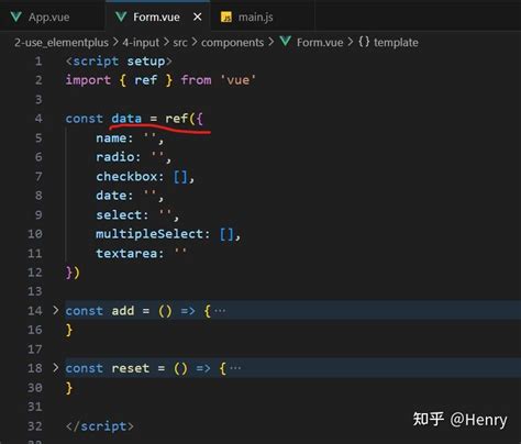 Vue3快速入门系列之element Plus Form表单示例 知乎