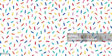 도넛 달콤한 색종이 배경입니다 달콤한 케이크 도넛 색종이 질감 원활한 패턴 다채로운 사탕 토핑 원활한 배경 벽지입니다 벡터 귀여운에 대한 스톡 벡터 아트 및 기타 이미지