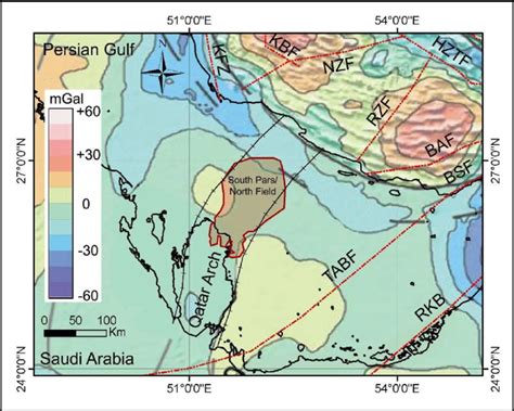 Situation Of The Regional Faults And Basement Lineaments In The