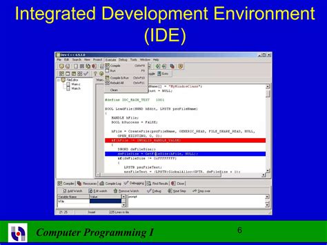 Computer Programming Lecture 1 Ppt