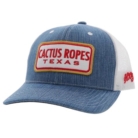 Ball Caps Hooey Cr080 Cactus Ropes Trucker Hat Shop Wild West
