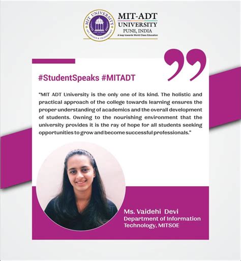 Vaidehi Devi On Linkedin Extremely Thankful To Mit Adtu For Giving Me This Opportunity To Express