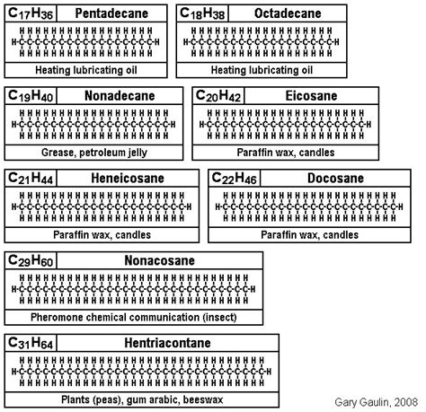 Hydrocarbon Chains