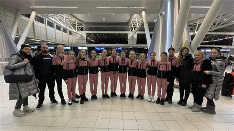 Националният отбор за девойки отпътува за Естония