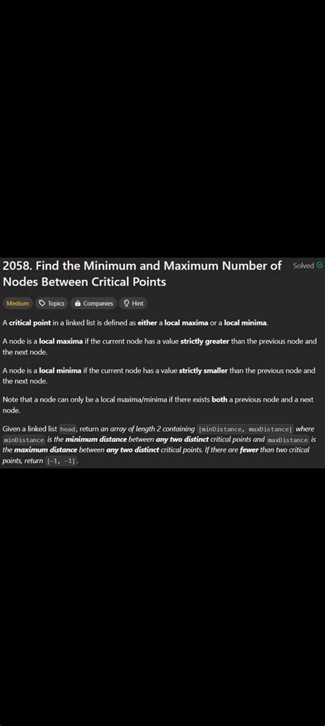 Singaravel Veeramani On Linkedin 100 Days Of Leetcode Challenge Day 43 Find The Minimum And