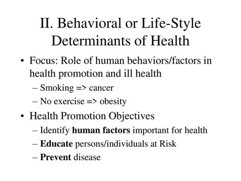Fundamental Causes Of Ill Health Ppt Download