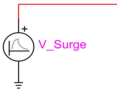 Voltage Surge Device To Generate Indirect Lightning Impulses