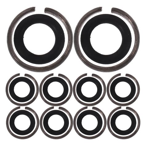 Landege 10 Sets Impact Wrench Socket Retainer Rings With O Ring