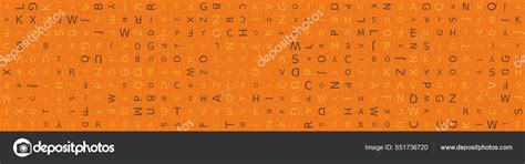 Vector Pattern Uppercase Lowercase English Alphabet Letters Random Order Stock Vector By ©yuriy
