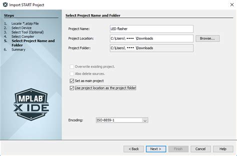 Mplab Importing Atmel Start Project To Mplab X Ide