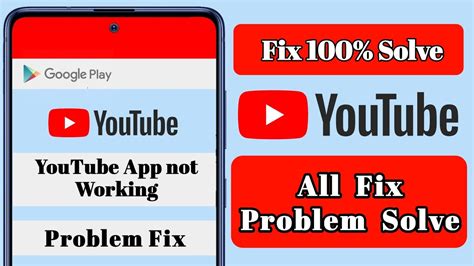 Youtube App Not Working Problem Fix 100 Work Youtube