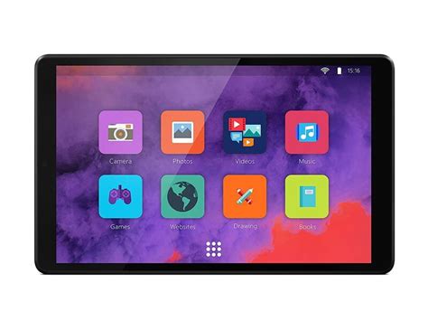 Lenovo M Hd Nd Gen Cm Inch Gb Gb Wi Fi Lte Tab With Calling Iron Grey