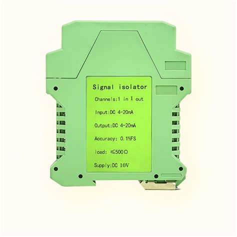 Analog Signal Isolator Transmitter Splitter Dc Galvanic
