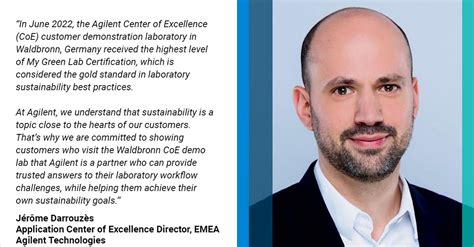 Agilent Technologies On Linkedin Sustainability Greenlab Sustainablelab