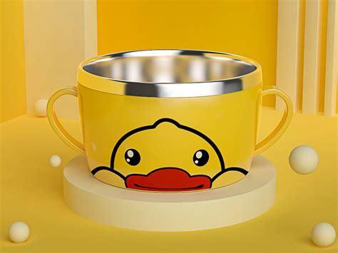 WOW 辅食碗贴图设计 爱思考的鱼0227 站酷ZCOOL