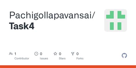 Github Pachigollapavansaitask4