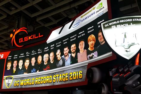 Computex 2016 Gskill Achieved Ddr4 51892mhz And 12 Overclocking Records In 8 Benchmarks