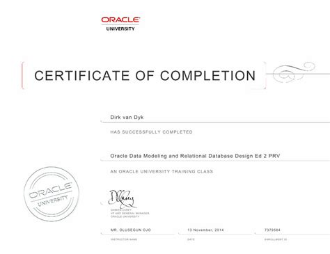 Pdf Oracle Data Modeling And Relational Database Design Ed 2 Prv Certificate Dokumentips