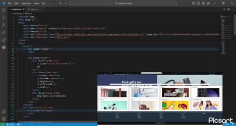 sunny kumar on linkedin html css frontenddevelopment amazonclone