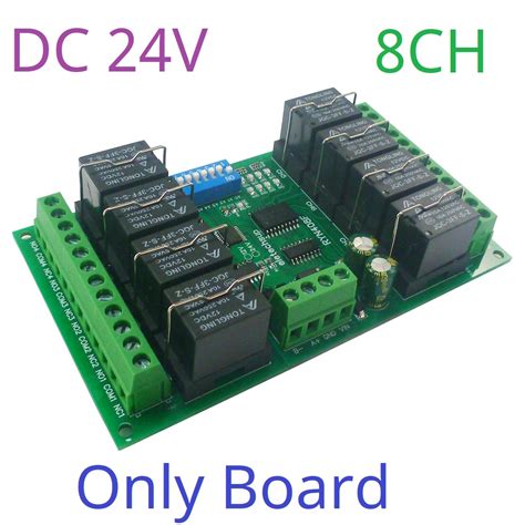 ryn408f 24v 8ch relay pluggable modbus remote io module baud rate slave