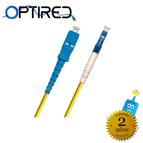 Jumper Lc Sc Monomodo Simplex Upc Todo De Redes