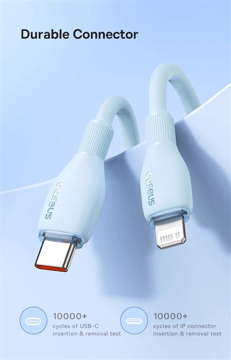 Baseus Pudding Series Fast Charging Cable Type C To Ip W