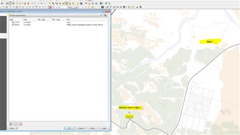 Qgis Rule Based Labeling Moved And Overlapped Geographic Information Systems Stack Exchange