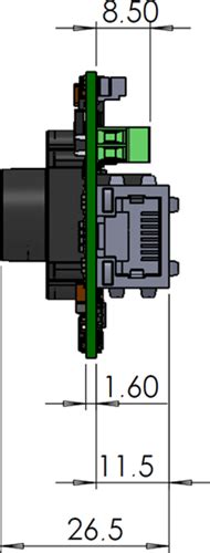 PCB Version With S Mount GigE UEye LE