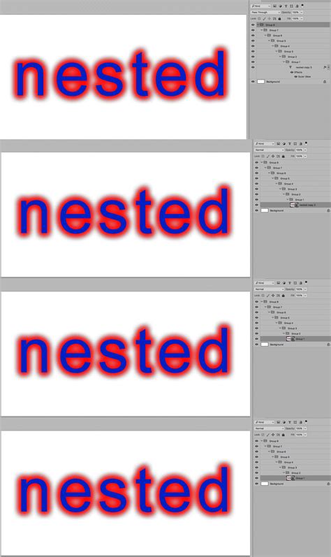 Solved Merge Nested Group Into One Layer Or One Smart Obj Adobe Product Community 9050945