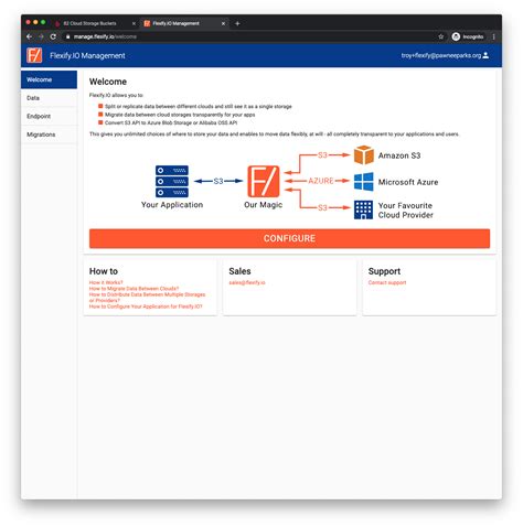 Quickstart Guide For Flexify IO To Transfer Data From Amazon S To B Backblaze Help