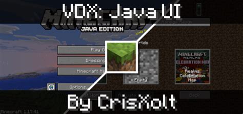 Vanilla Deluxe Java UI Mixed UI PvP UI Minecraft Addon