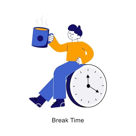 Break Time Drawing Break Time Over 64 434 Royalty Free Licensable