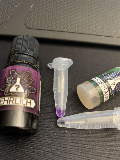 First Time Using Reagent Testing Coke Is There Speed In Here Whats It Look Like To You Kind