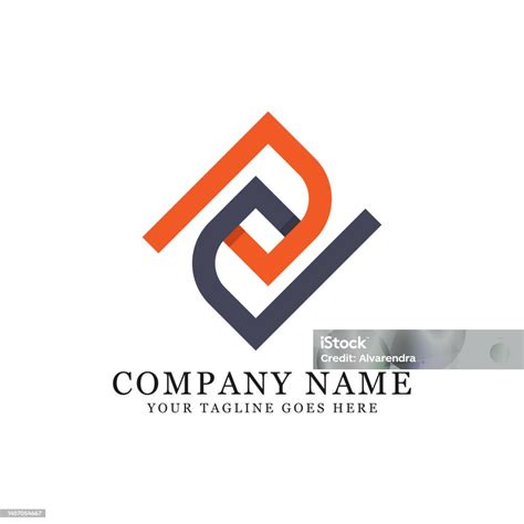 간단한 초기 Pd 편지 로고 벡터 우아한 P 및 D 편지 벡터 일러스트 레이 션 로고 비즈니스에 쉽게 로고에 대한 스톡 벡터