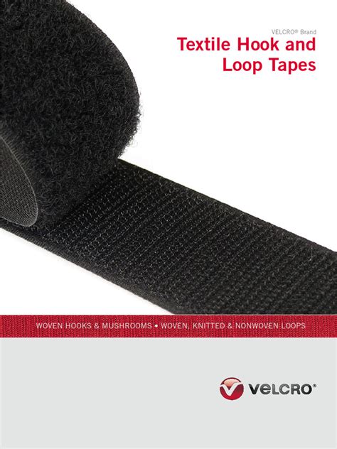 Velcro Textile Hook And Loop Tapes Pdf Knitting Nonwoven Fabric